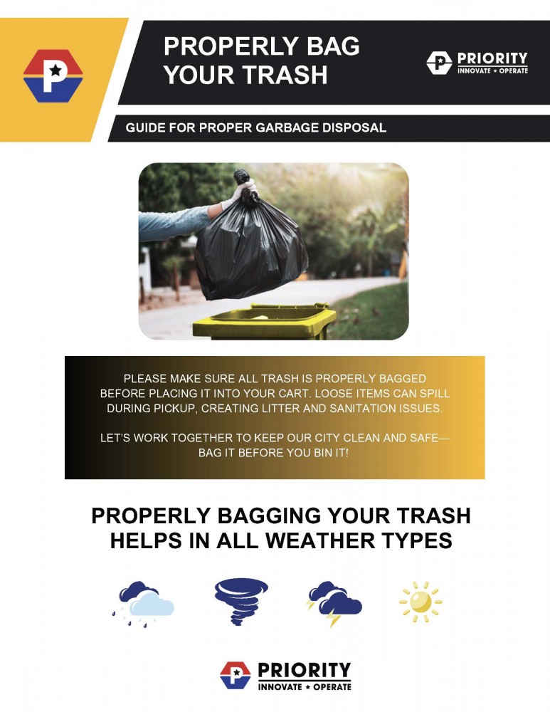 Bag it before you bin it! | City of Lawrence, Indiana