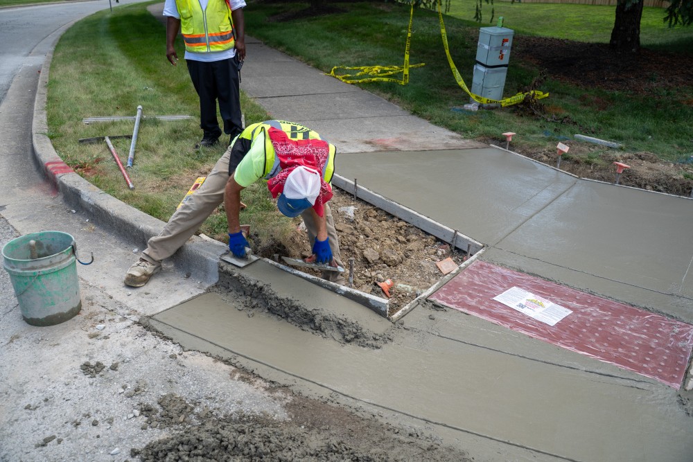 Sidewalk & Street Improvements Underway! | City of Lawrence, Indiana