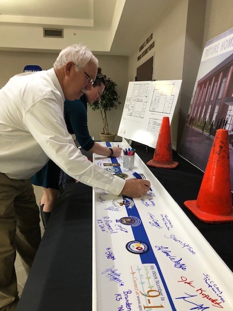 Lawrence Police invite public to ‘Leave Your Mark’ during beam signing ...